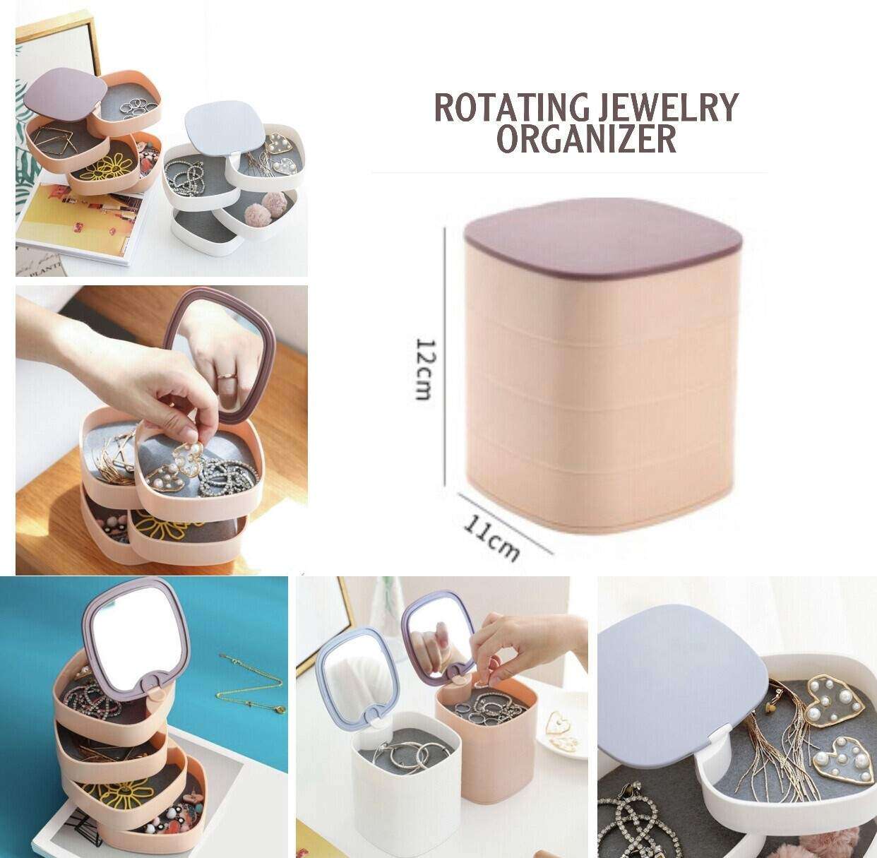 Rotating Jewellery Organizing Box