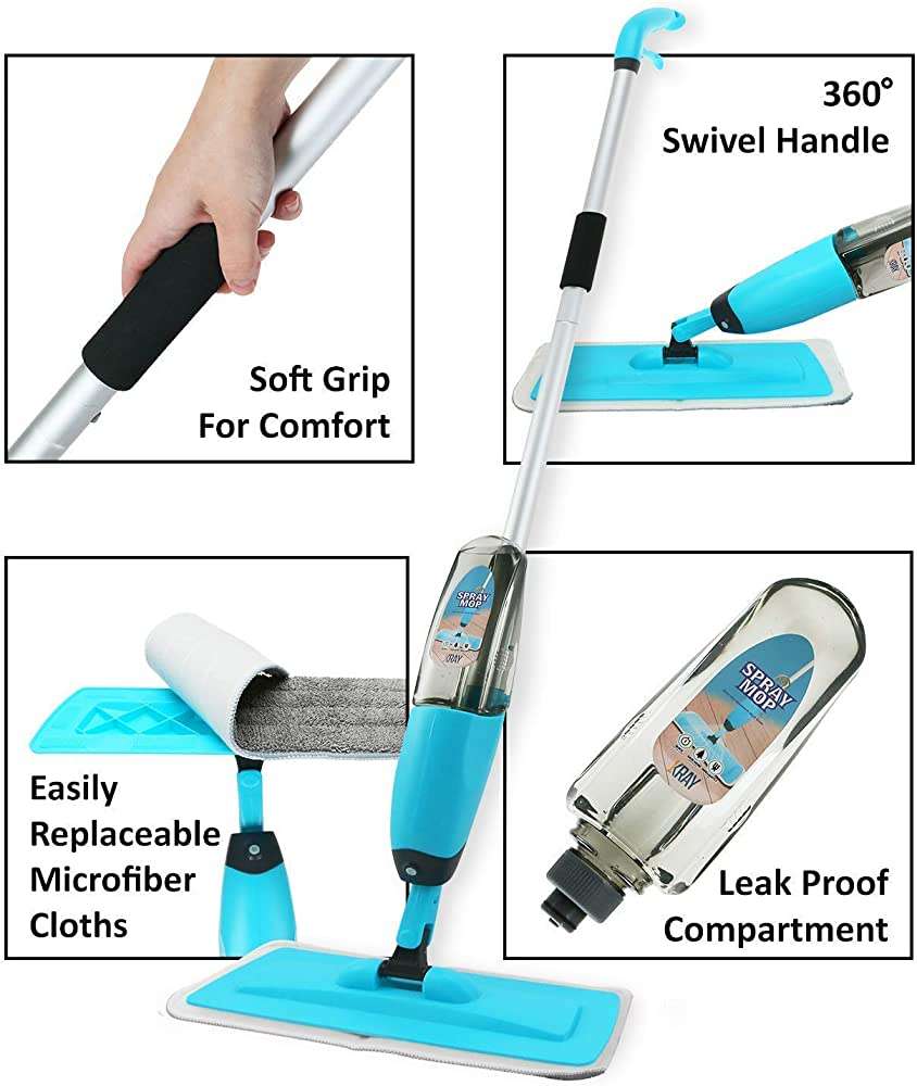 360 Rotating Spray Mop