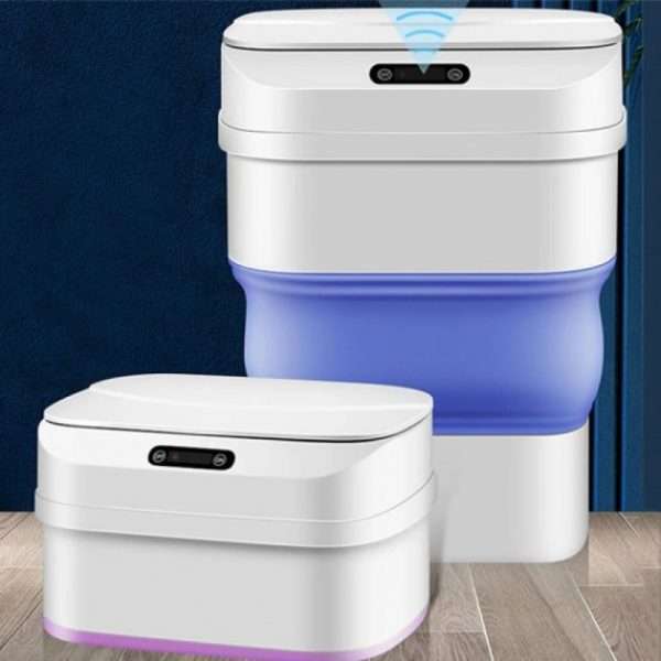 Portable And Foldable Smart Sensor Dustbin